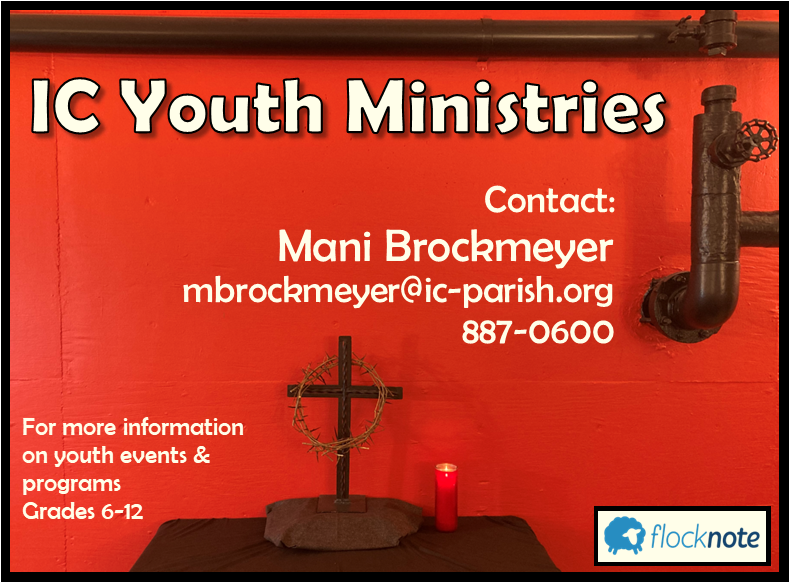 Immaculate Conception Church > Our Faith > Youth Ministry